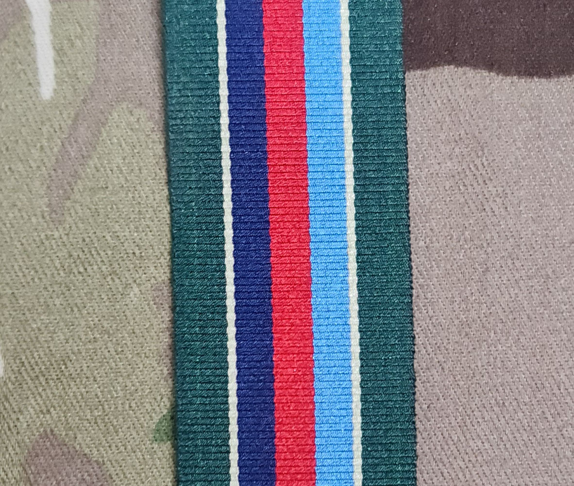 (VRSM) Volunteer Reserve Service Medal Ribbon (Full Size & Miniature O ...