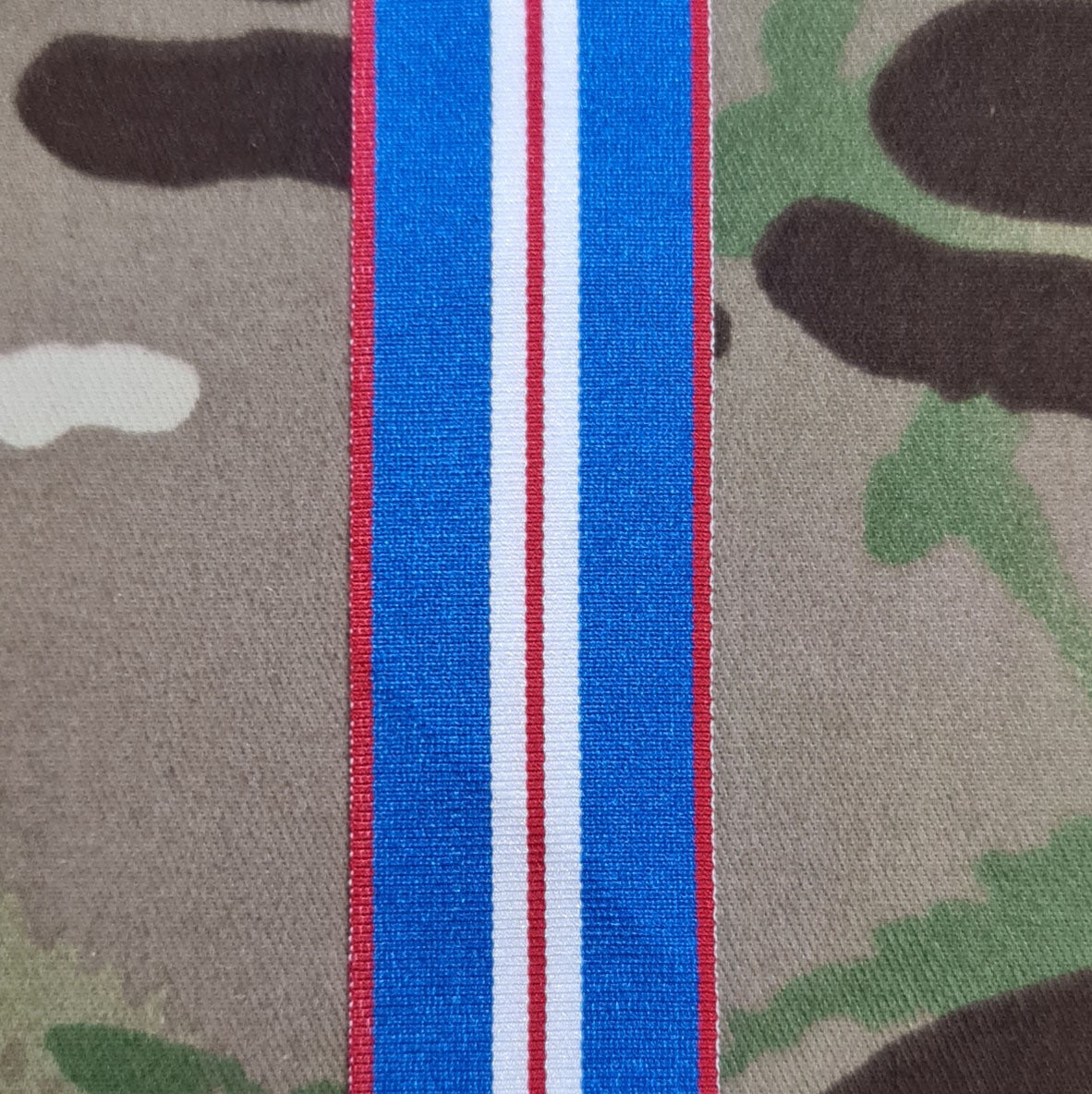 Queens Golden Jubilee QGJM Medal Ribbon (Full Size & Miniature Option ...