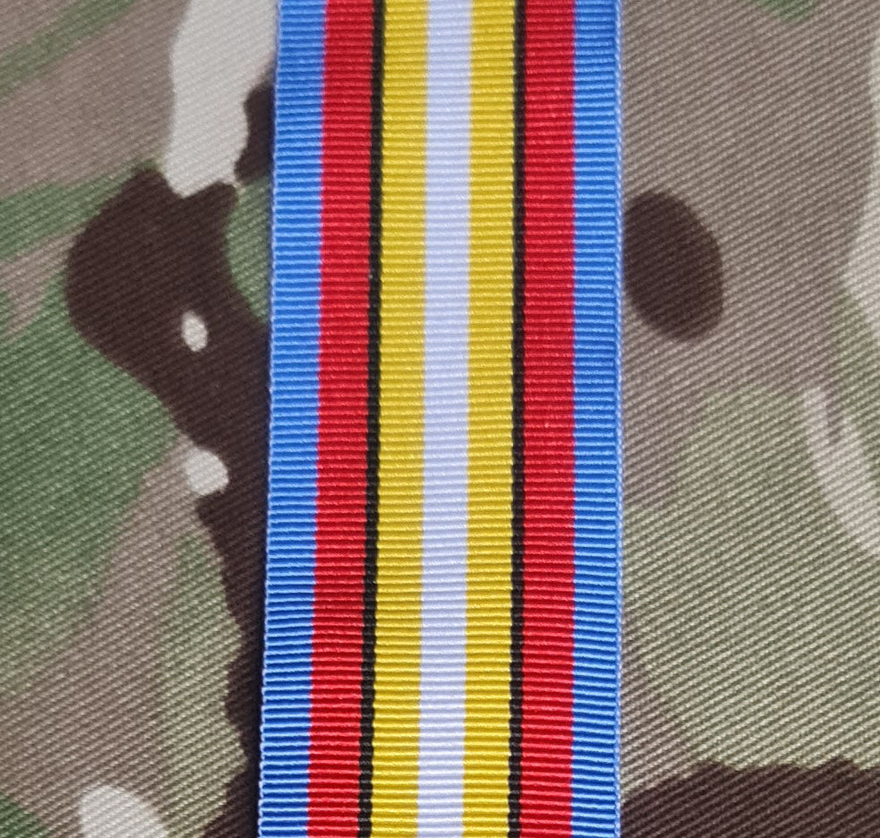 The Nuclear Test Medal Ribbon (Full Size & Miniature Option ...