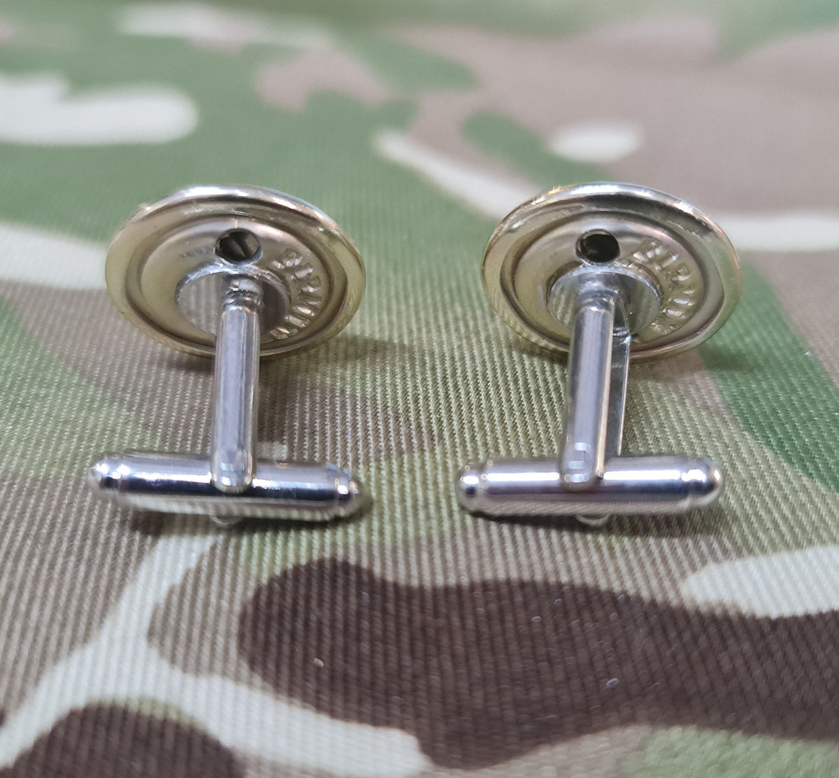 Regimental, Cap Badge, Dress Uniform Button Cuff Links - Rifles ...
