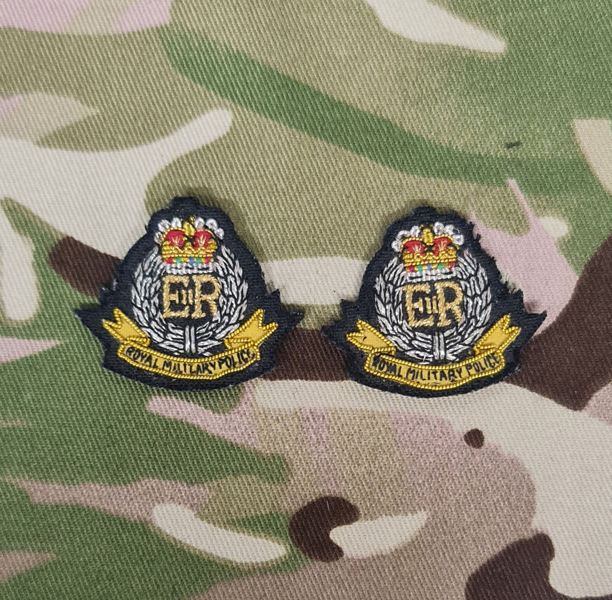 RMP (Royal Military Police) Wire Bullion Embroidered Mess Dress Collar ...