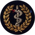 Medic Gold On Navy Badge Wire Bullion Embroidered Badge – dressuniformhire