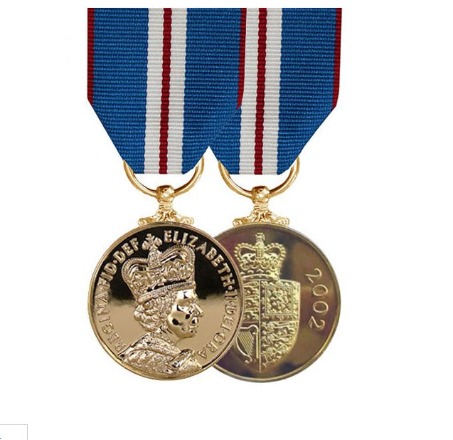 Official Miniature Queens Golden Jubilee (QGJM) Medal – dressuniformhire
